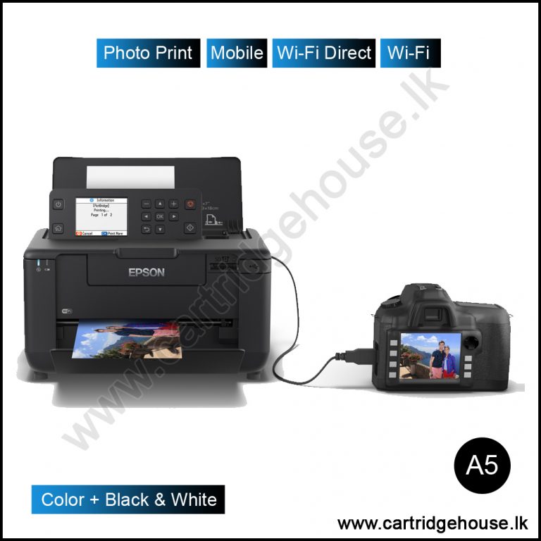 Epson PictureMate PM-520 Photo Printer (Photo Print / Mobile / Wi-Fi ...